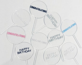 Cupcake toppers | Etsy