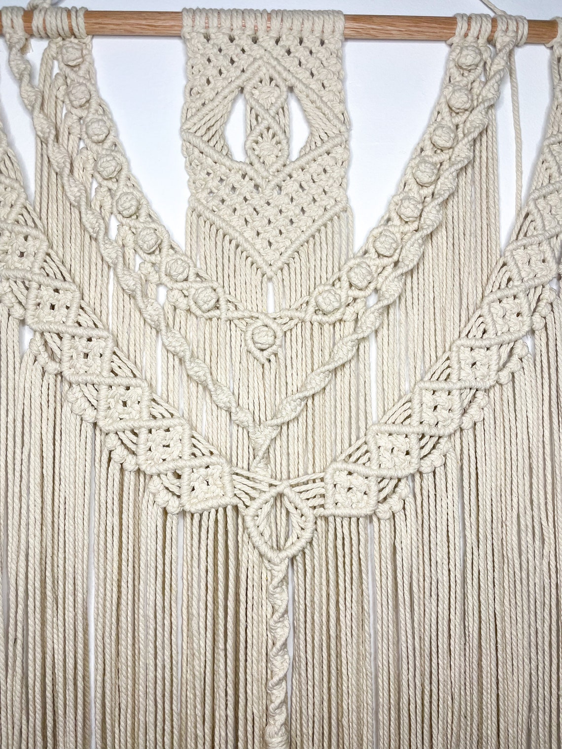 Handmade Large Layered Macrame Wall Hanging | Wall Decor | Boho Home ...