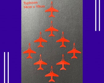 Red Arrows 60th Diamond Season Commemorative Vehicle Sticker ...