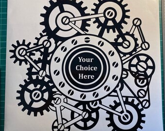 Steampunk Car Decal | Etsy UK