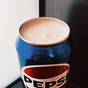Pepsi Scented Soy Wax Candle | Hand Poured Pepsi Custom Scented Soda ...