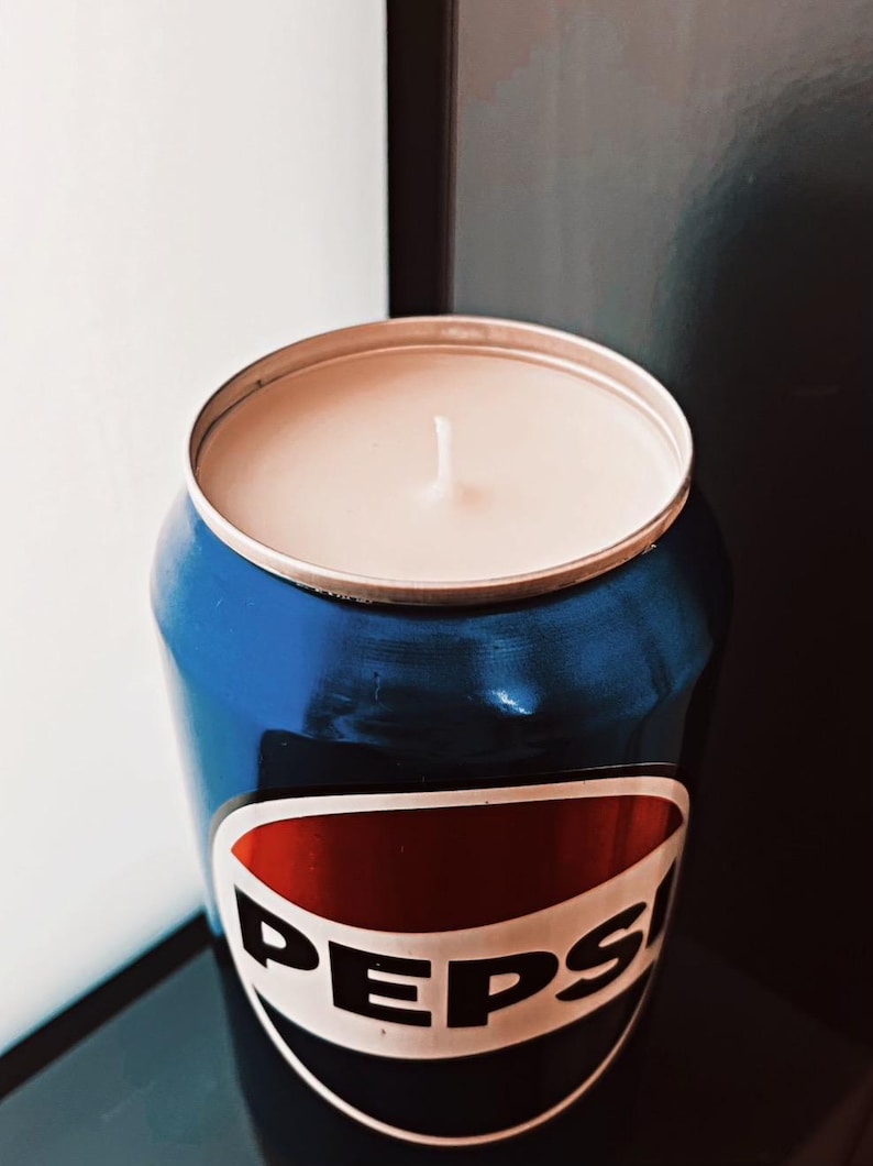 Pepsi Scented Soy Wax Candle | Hand Poured Pepsi Custom Scented Soda ...