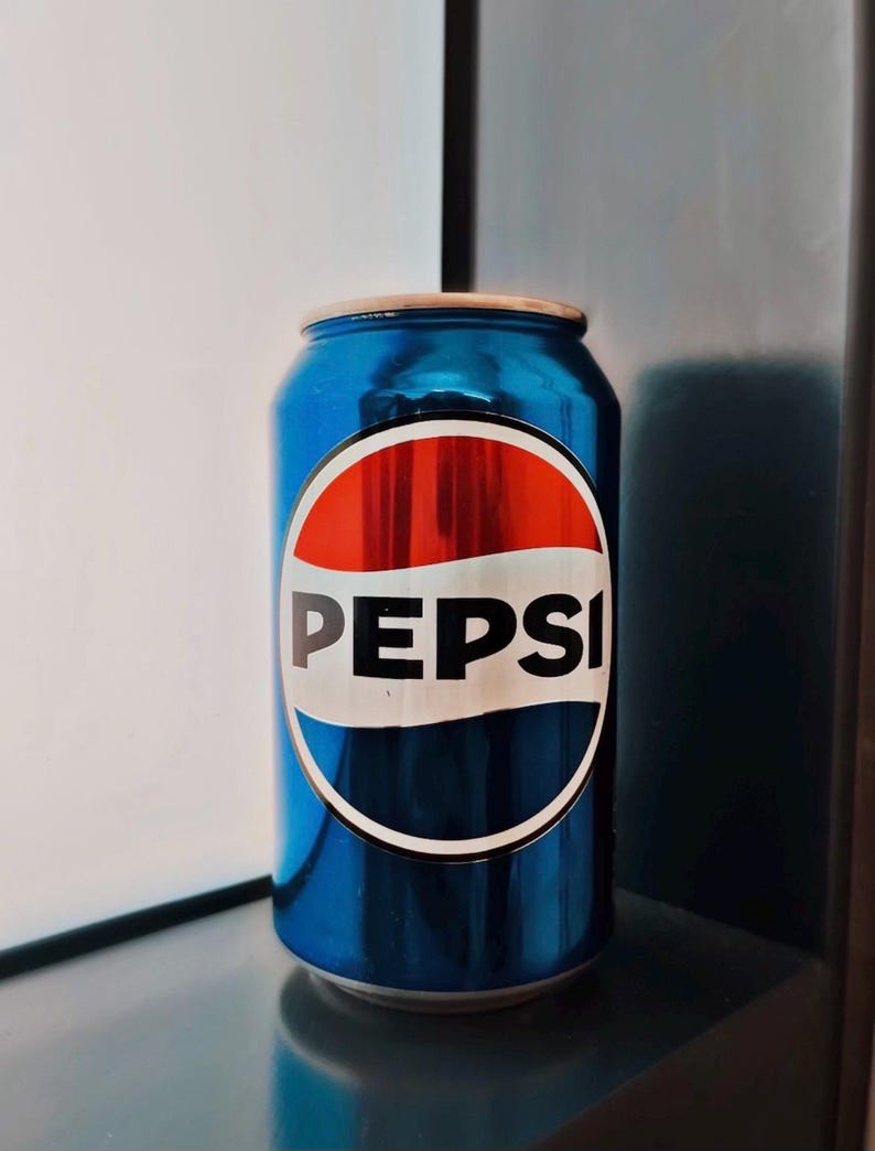 Pepsi Scented Soy Wax Candle | Hand Poured Pepsi Custom Scented Soda ...