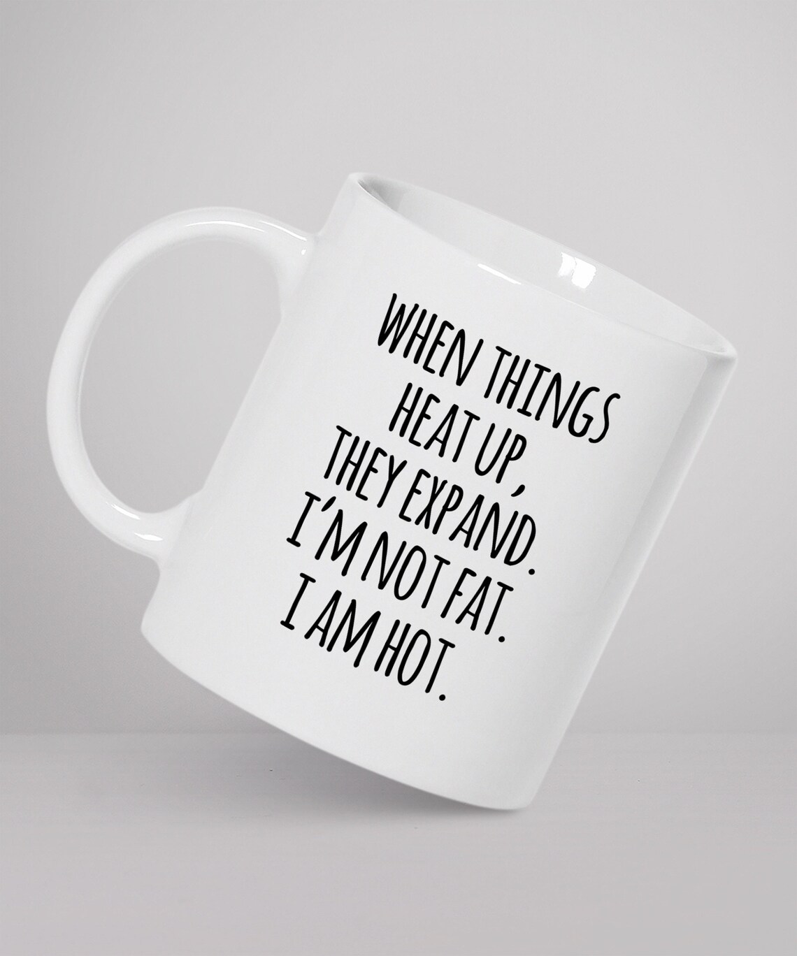 Divertido broma grosera 11oz taza Cuando las cosas se | Etsy