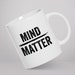 Motivational Mug Mind Over Matter Inspirational Mug Positive Mental ...