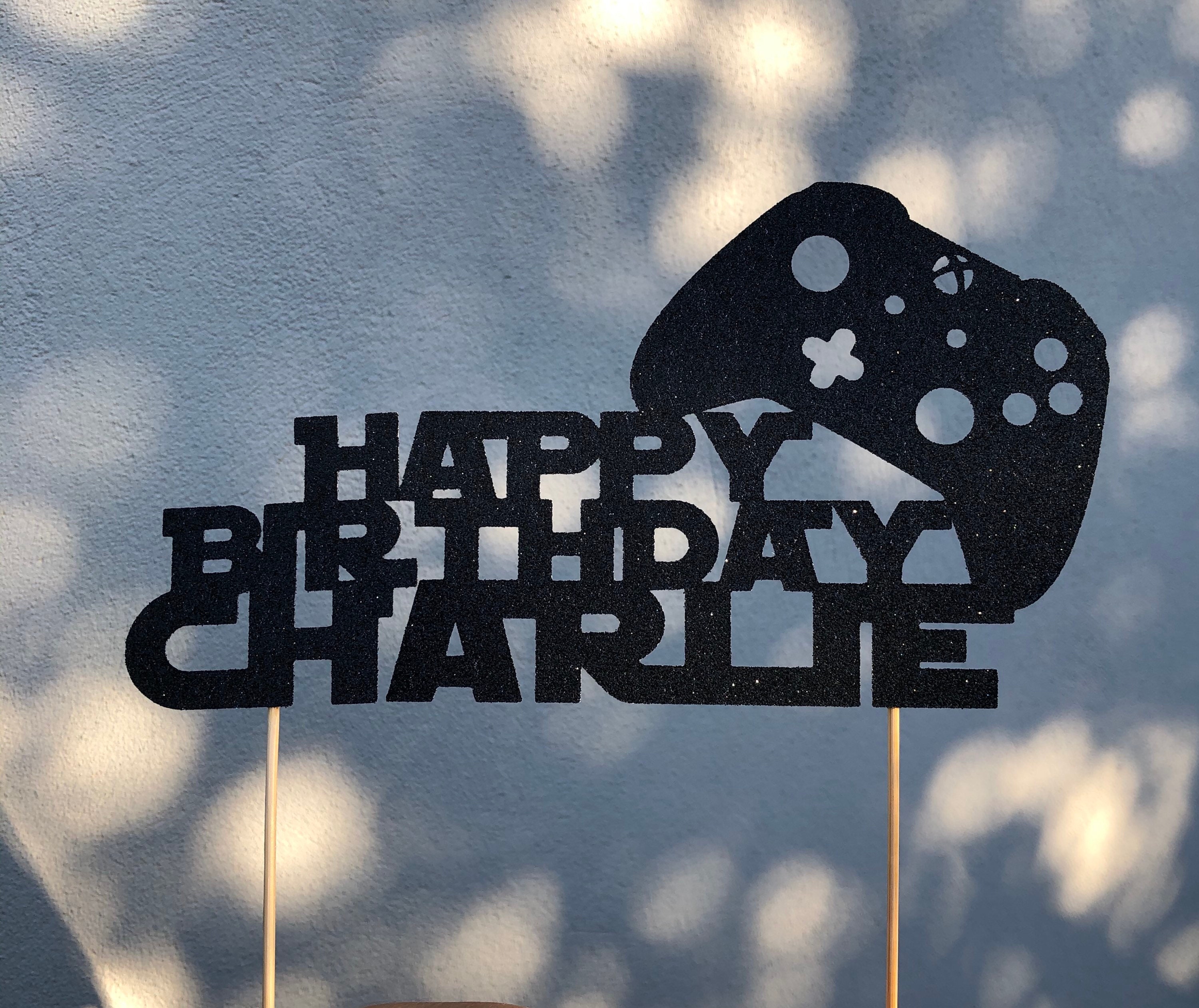 Xbox Game Over Cake Topper