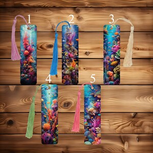 Aquarium Bookmark, Fish Bookmark, Ocean Bookmark - Etsy