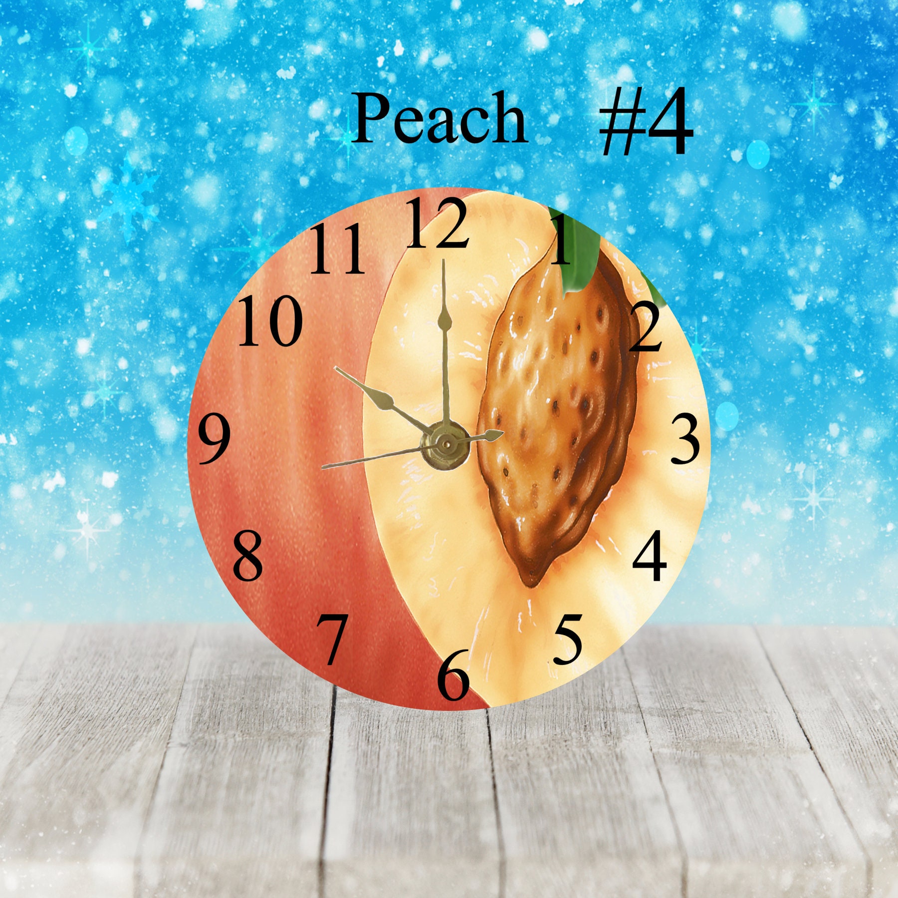 Kitchen Fruit Wall Clocks - Etsy