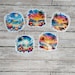 At the Beach Sticker Pack, Laptop Stickers, Water Bottle Stickers - Etsy