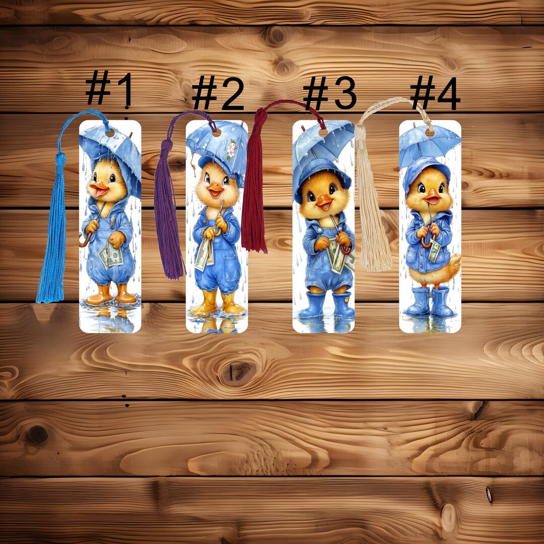 Cute Duck Bookmark, Ducks, Birthday Gift, Bookmarks - Etsy