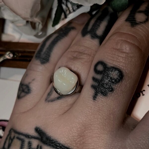 Tooth Ring - Etsy
