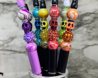Blood Splatter Beaded Pens Serial Killer Spooky Accessories - Etsy