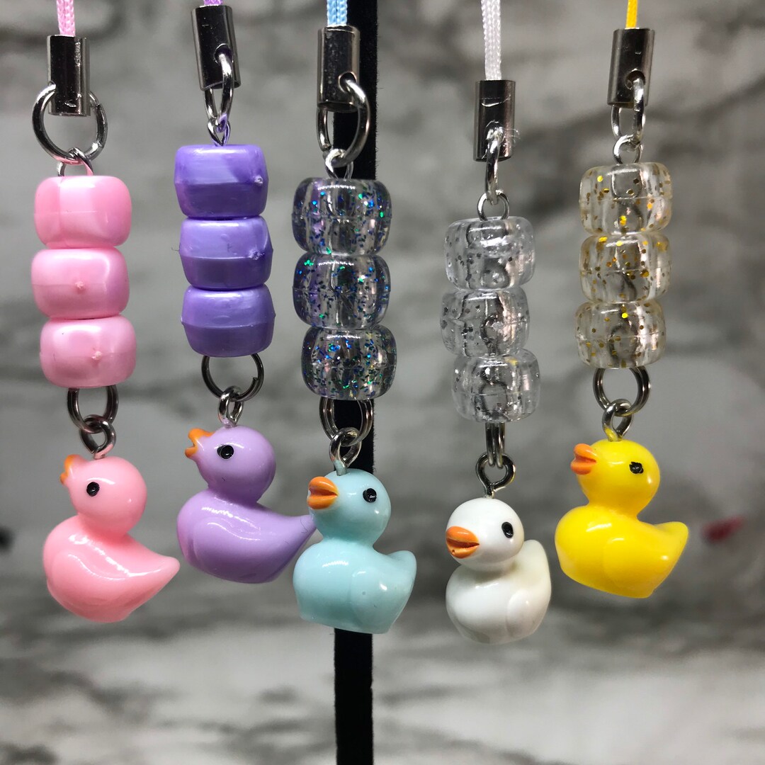 Mini Rubber Duck Phone Charm | Y2K Phone Charm | Phone Accessory | Pony ...
