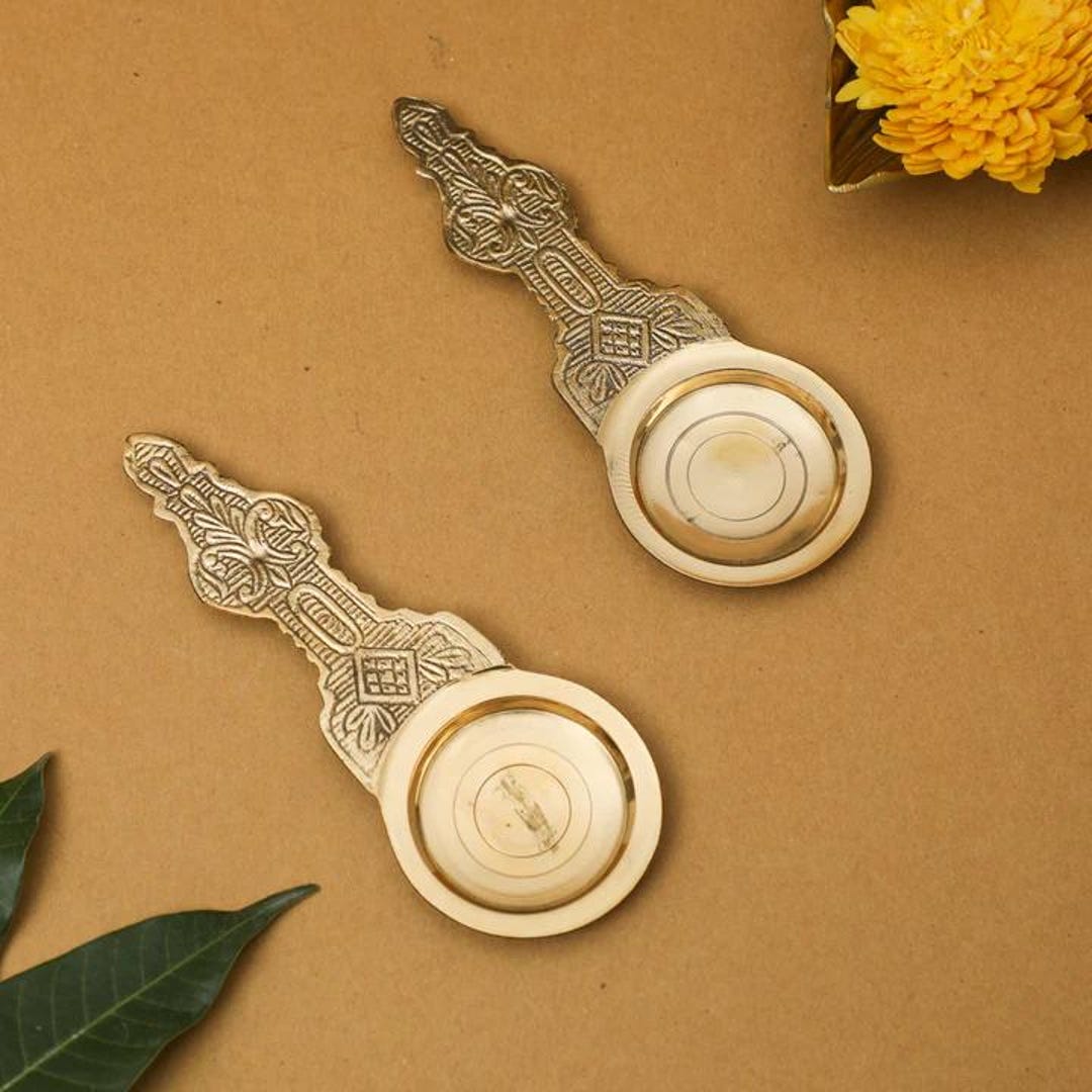 Aarti Spoon, Pooja Spoon, Hawan Spoon, Yagna Spoon, Spiritual Spoon ...