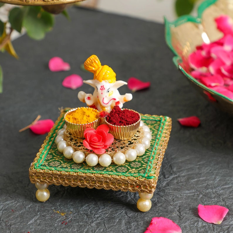 Ganesh Haldi Kumkum Holder Haldi Kumkum Return Gift - Etsy
