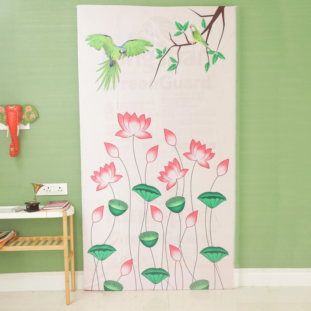 Pooja Backdrop Decoration, Pooja Cloth, Indian Backdrop, Varalakshmi ...