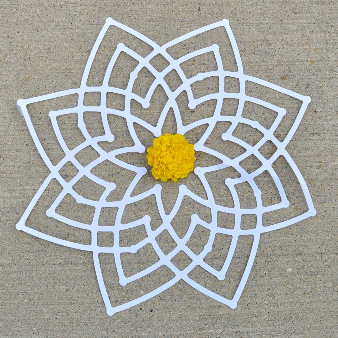 Hrudaya Kamalam Cutouts | Rangoli Cutouts | Doorway Decoration Cutouts ...