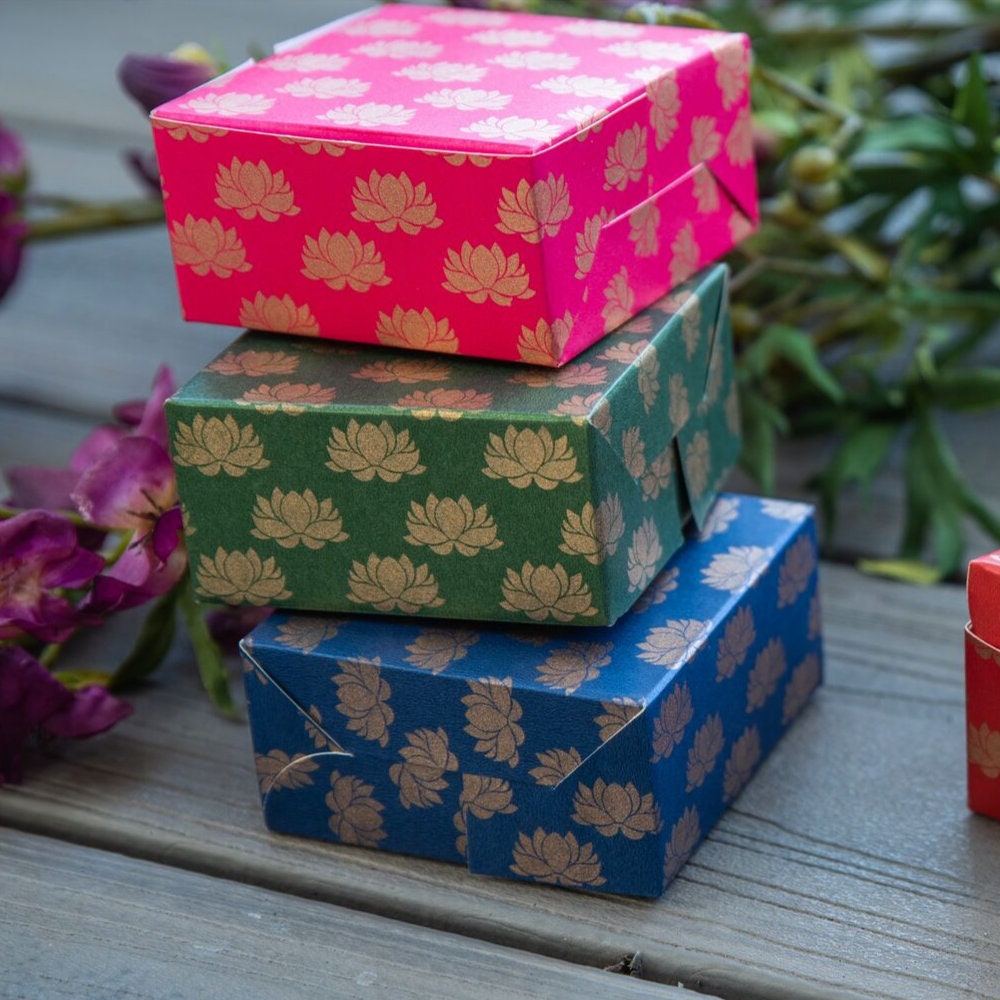 Colorful Indian Sweet Box, Indian Wedding Return Gift Boxes, Mithai Box ...