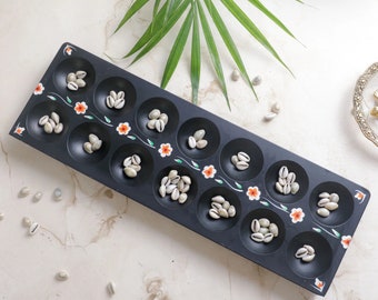 Mancala Board Game From Solid Wood oak American Walnut - Etsy UK