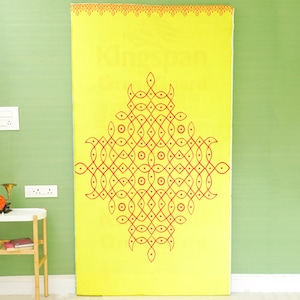 Rangoli Backdrop Cloth, Kolam Backdrop,pooja Backdrop, Cloth Backdrop ...