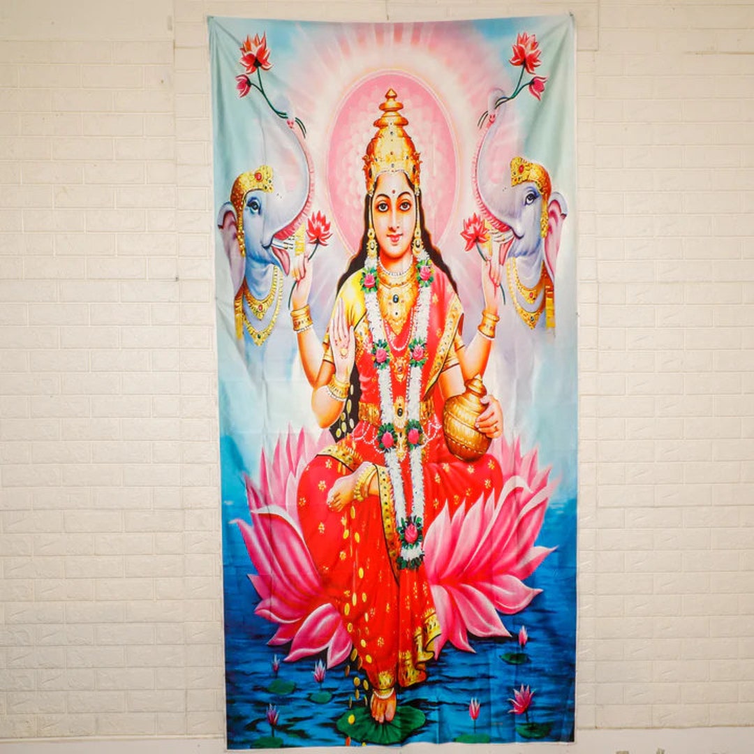 Lakshmi Backdrop, Pooja Backdrop Decoration, Varalakshmi Decoration ...
