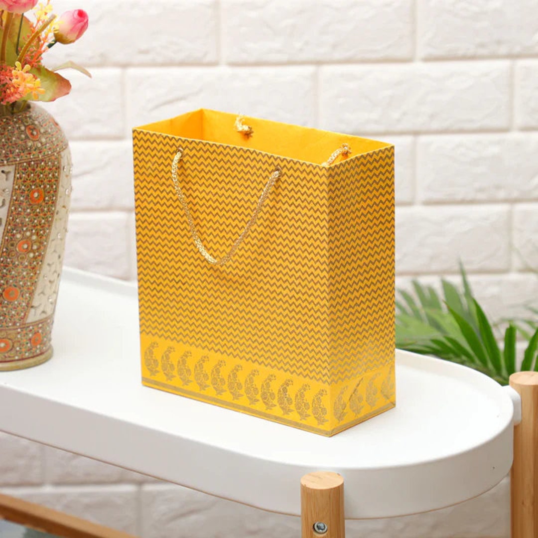 Decorative Paper Gift Bags, Indian Gift Bags, Indian Return Gift ...