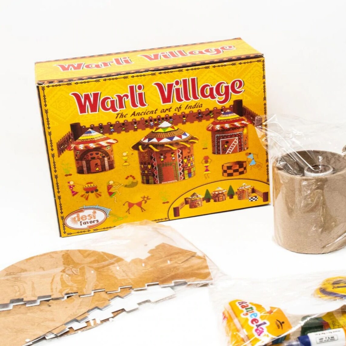 Indian DIY Diwali Craft Kit Village Setup Kit Desi Gifts - Etsy