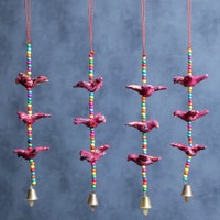 Indian Prosperity Hens Hand-made Hanging Strand of Chickens ...