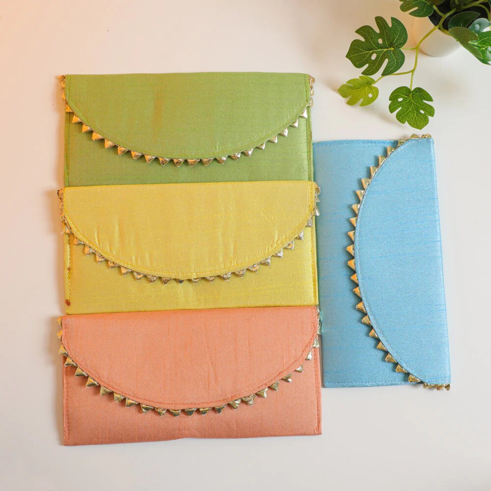 Cash Envelopes, Gift Card Holder, Fabric Money Envelopes, Indian ...
