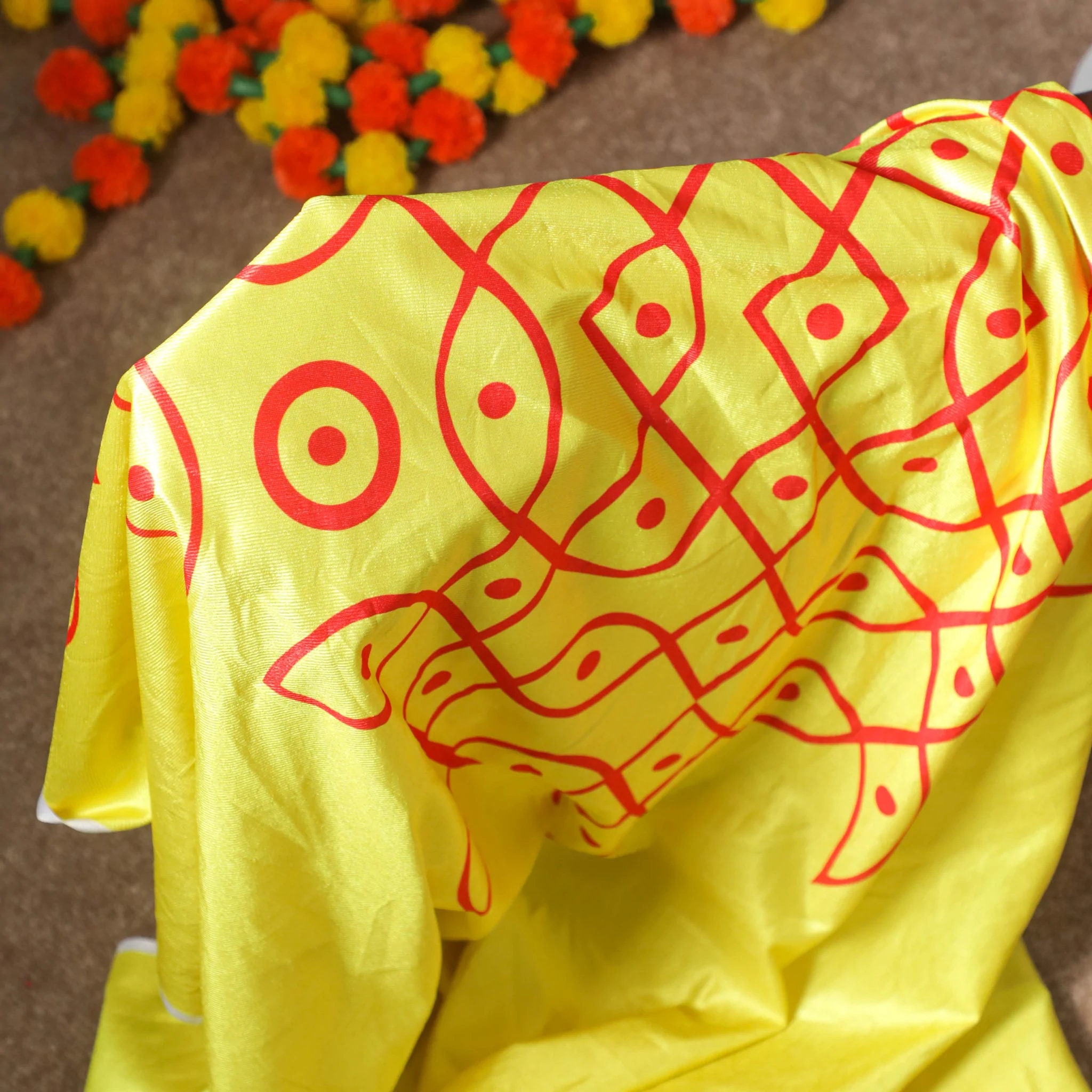 Rangoli Backdrop Cloth, Kolam Backdrop,pooja Backdrop, Cloth Backdrop ...
