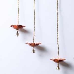 Electric Hanging Diyas, Electric Diyas for Indian Home Decor, Diyas for ...