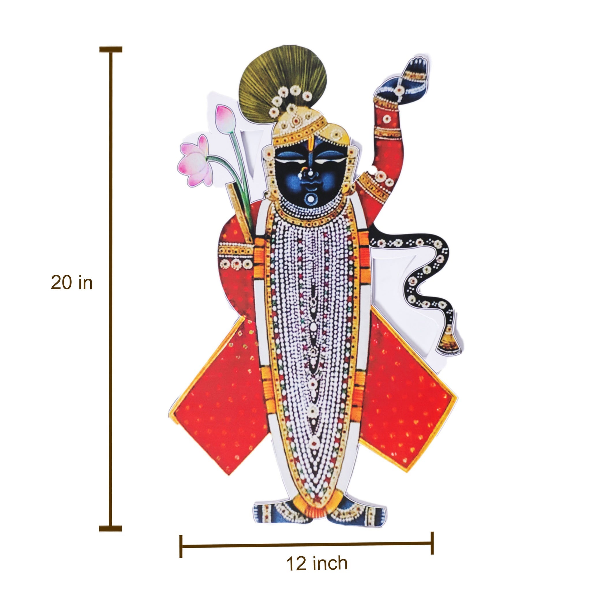 Lord Shrinathji Cutouts Full Housewarming Gift Home Decor - Etsy
