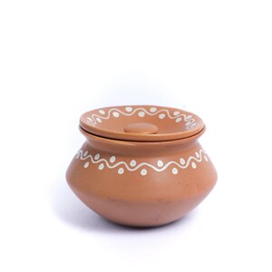 Ceramic Muggu Serving Bowl, Handi, Achaar Jaadi Bharni, Small Ceramic ...