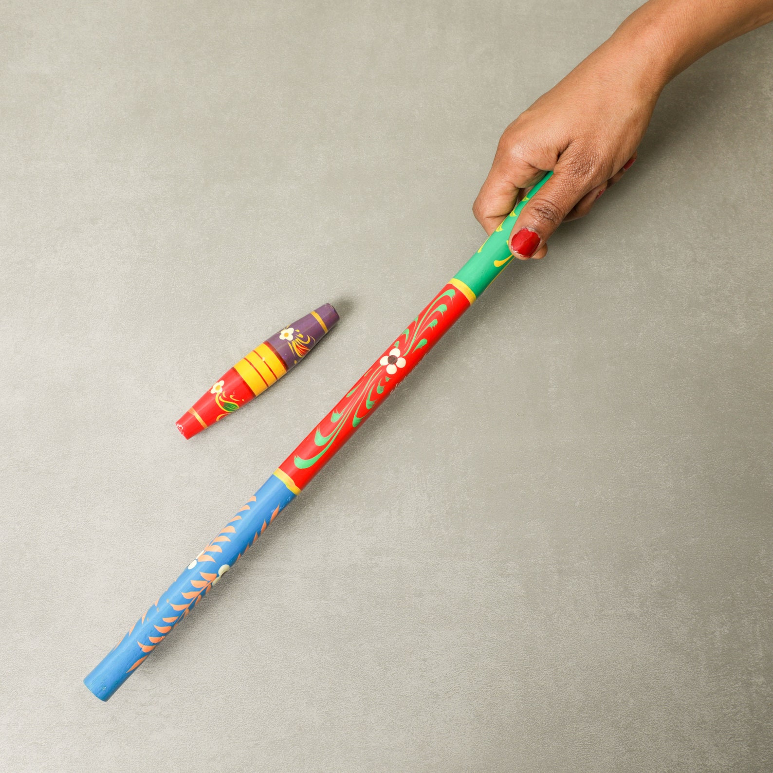 Gilli Danda Kit| Traditional Village Toys | Indian Hindu Rural Games ...