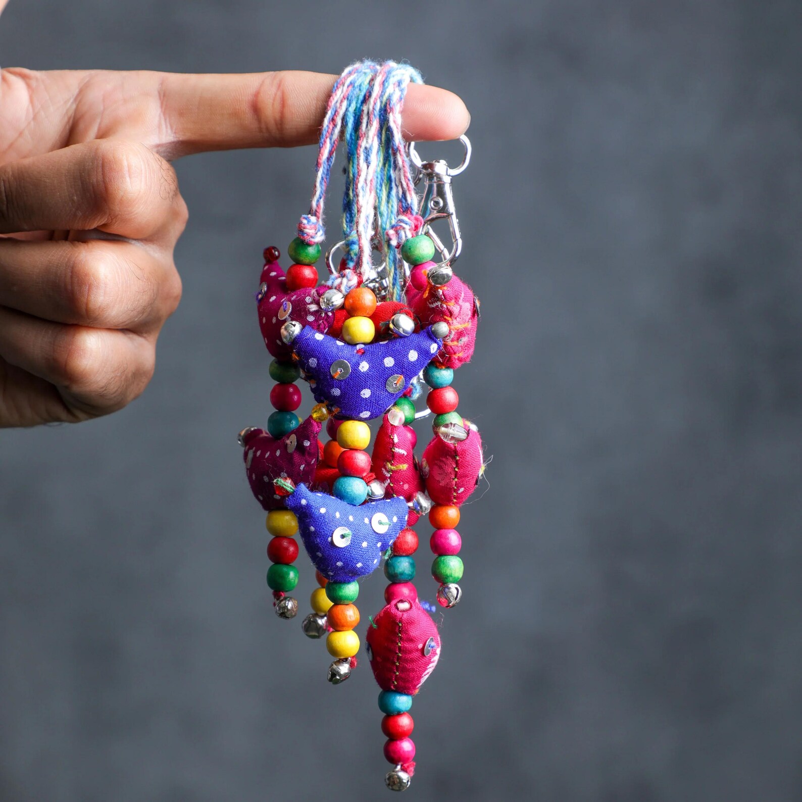 Fabric Bird Hangings, Prosperity Bird Hanging, Shagun Gifts, Pooja ...