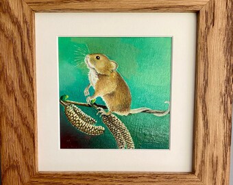 Mouse Oil Painting - Etsy