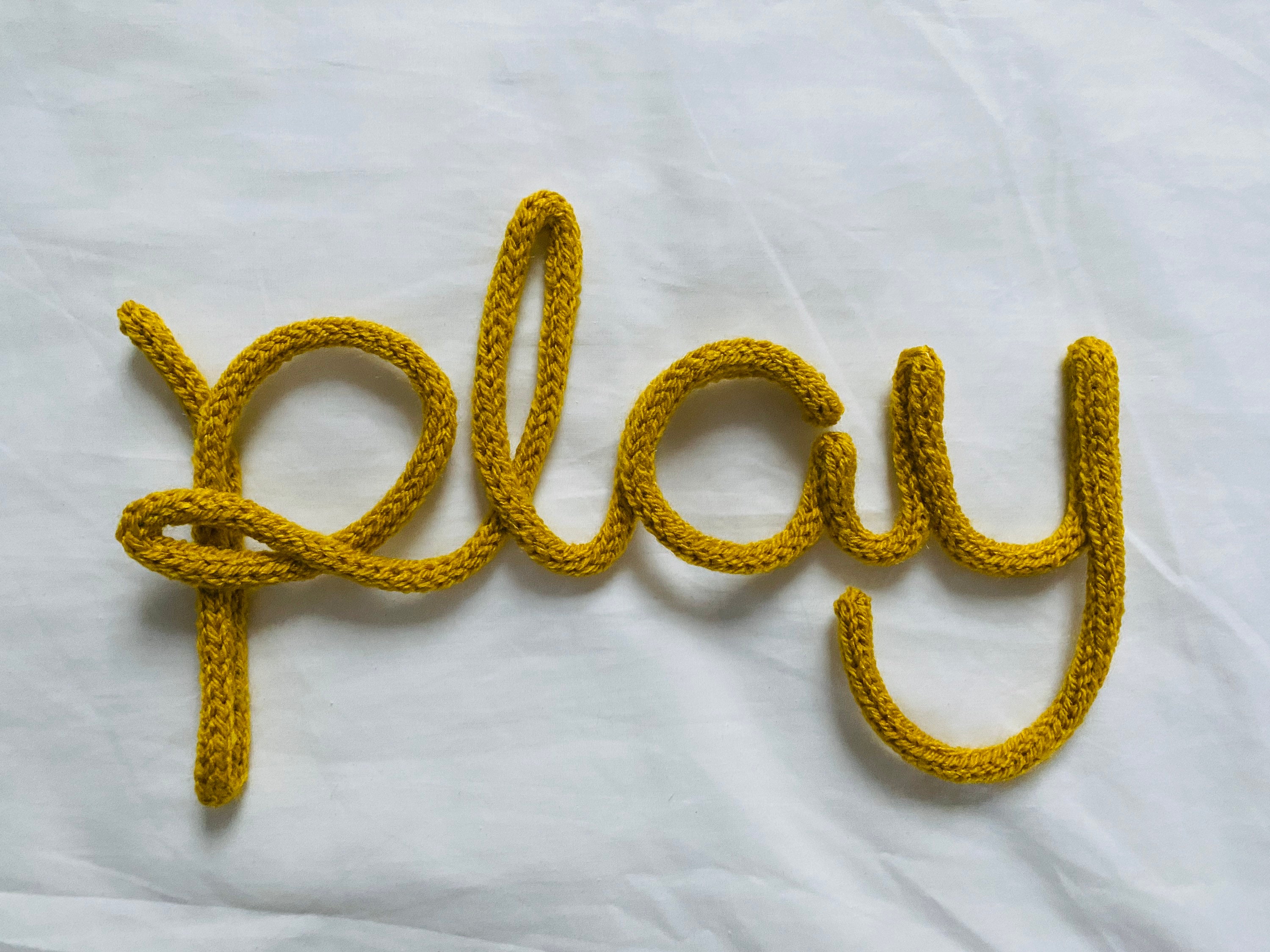 Play Sign Playroom Wall Decor Wired Wall Sign Wall Decor - Etsy