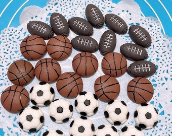 Fondant Football Cake Topper - Etsy