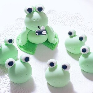 Fondant Frog, Lily Pad ,duck Cake Topper Pond Cake Topper - Etsy