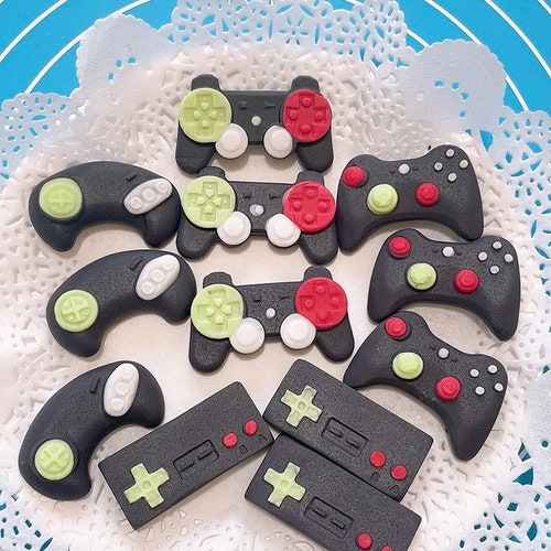Game Controller Fondant Cake Topper - Etsy