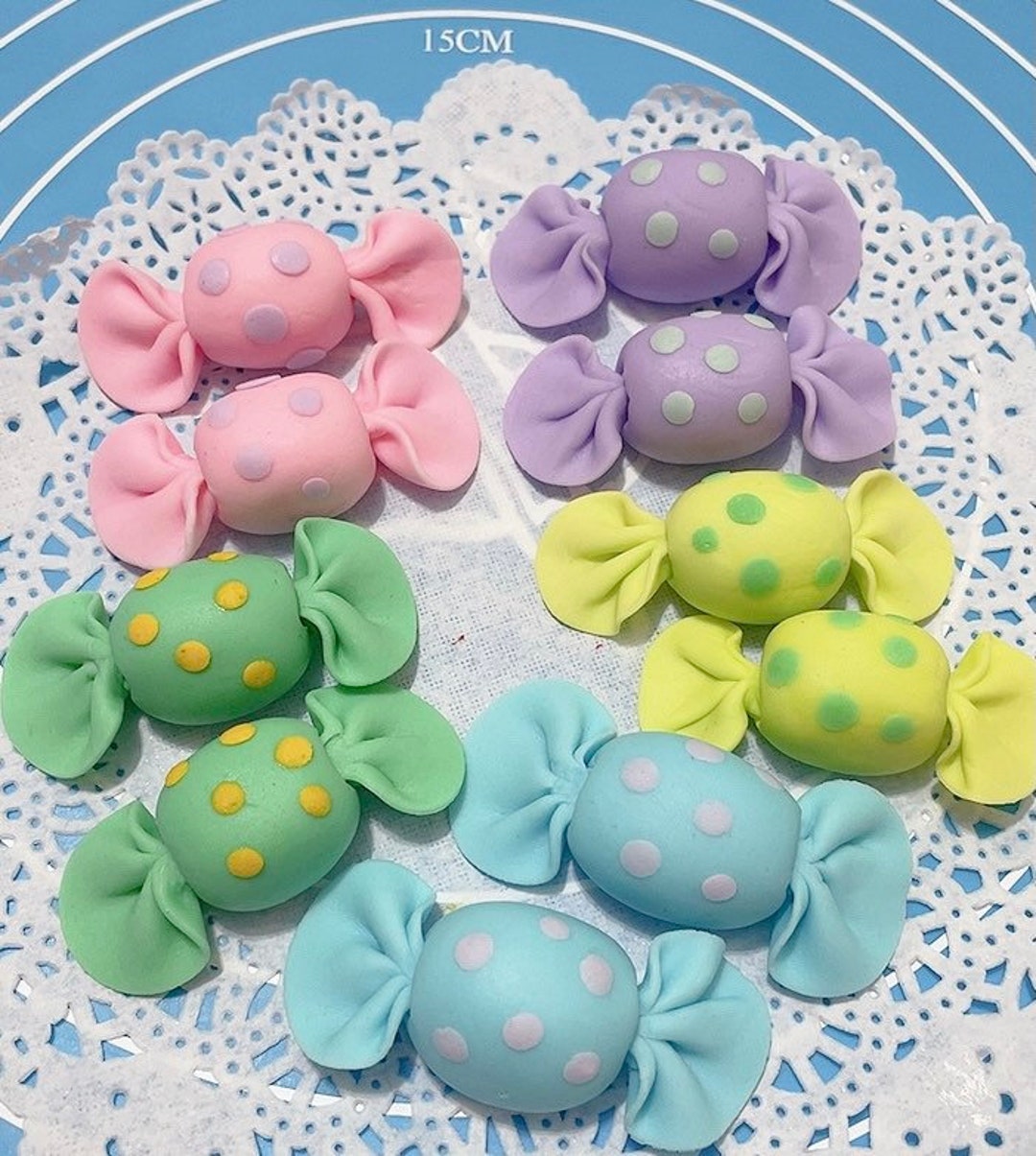 Candy Fondant Cake Topper/ Candy Cake Decoration/ Candy Birthday Cake ...