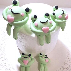 Fondant Frog Cake Topper ,cupcake Topper - Etsy