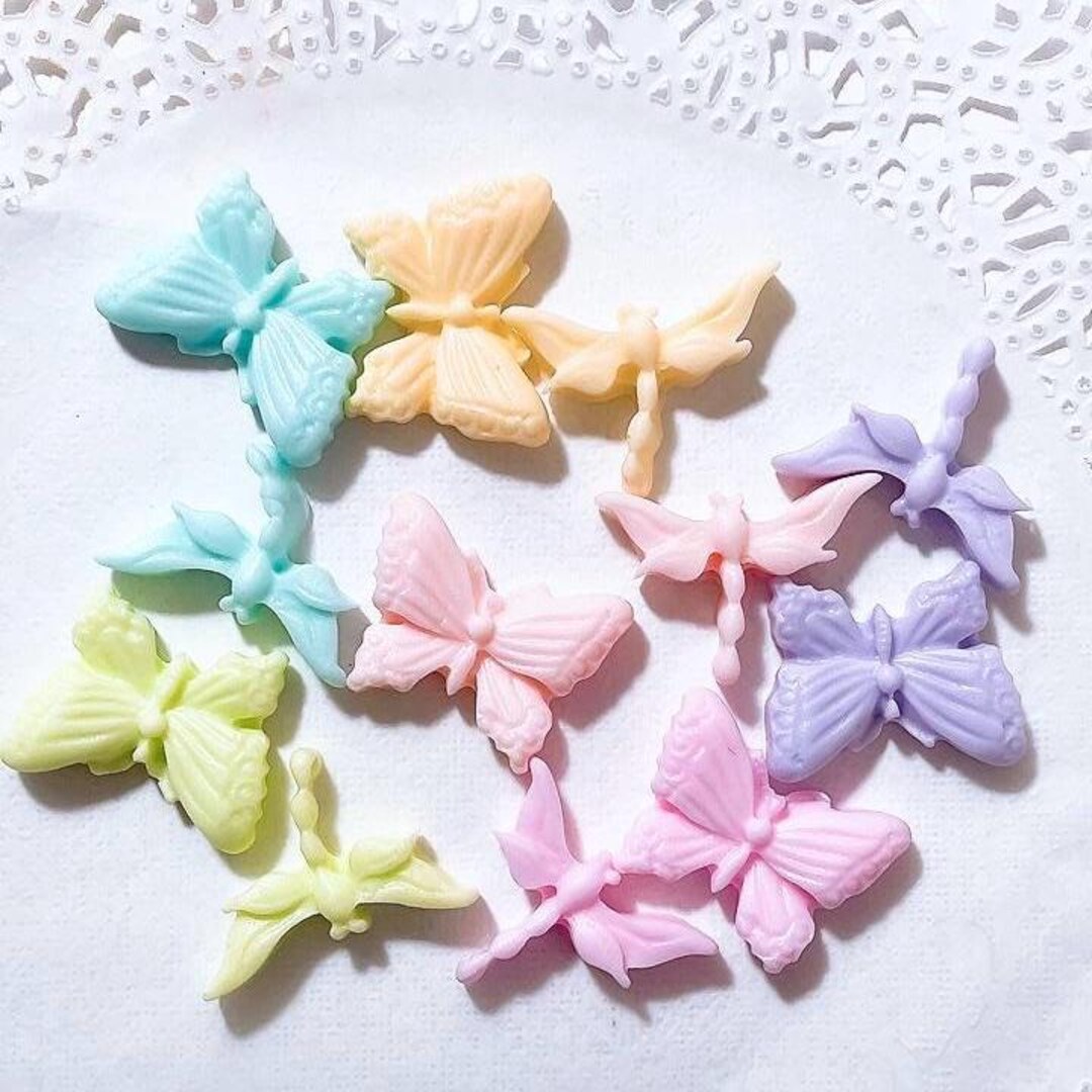 Fondant Bugs,insects, Cake Topper, Ladybug,dragonfly,bee,butterfly ...