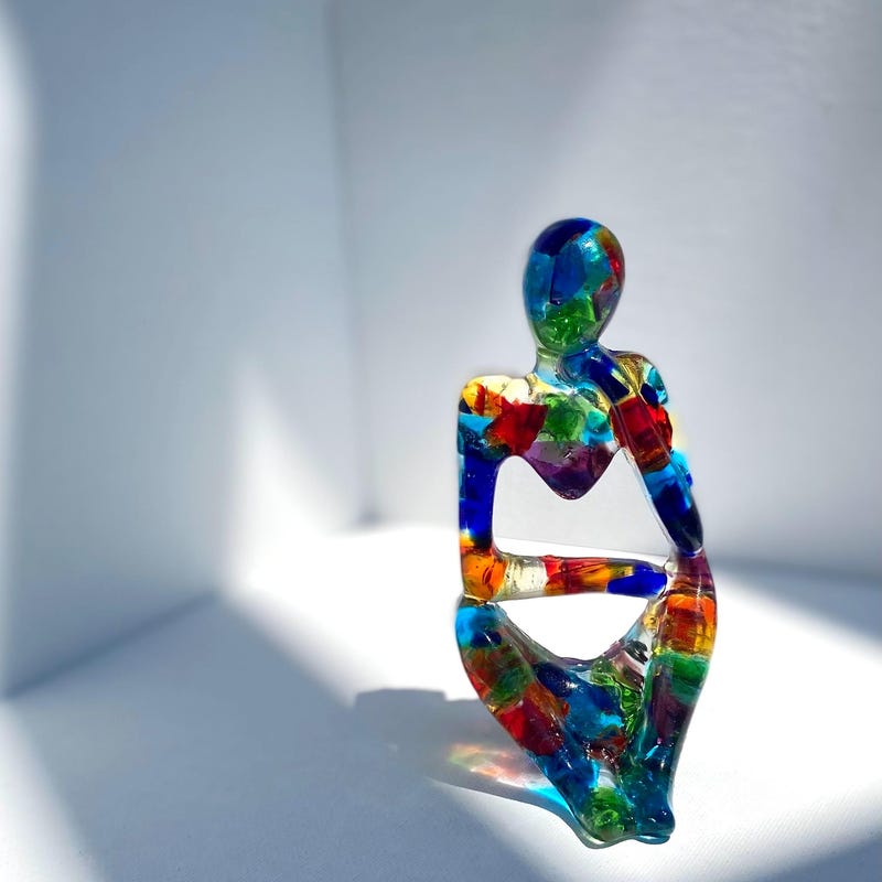 Hand Blown Sand Glass Art - Etsy