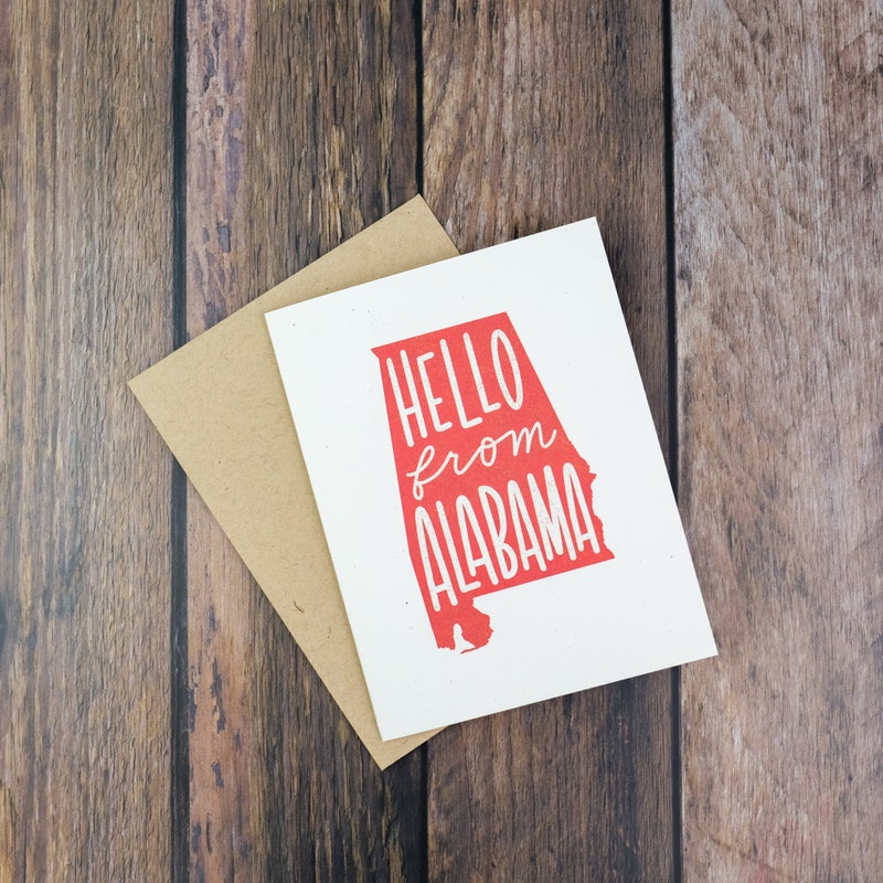Hand Lettered Card - Etsy