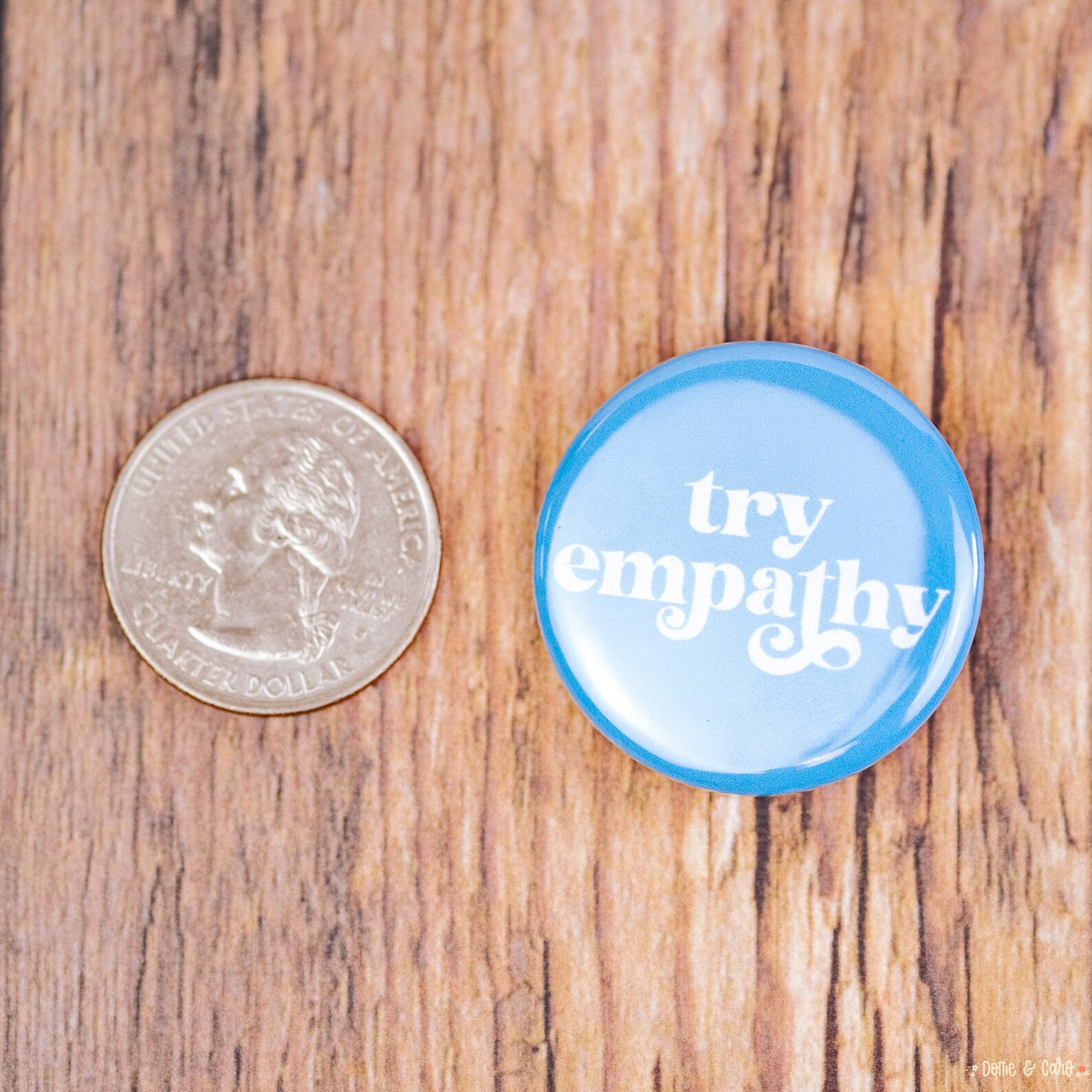 Try Empathy Pinback Button | 1.25 Inch Pin - Etsy