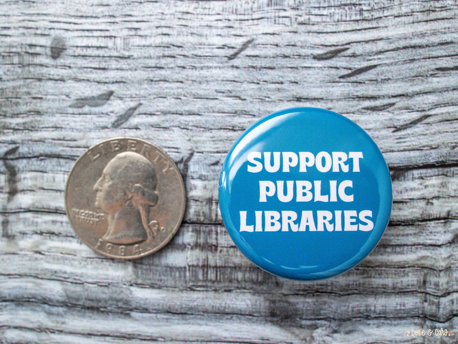 Support Public Libraries Pinback Button 1.25 Inch Pin, Pins for Book ...
