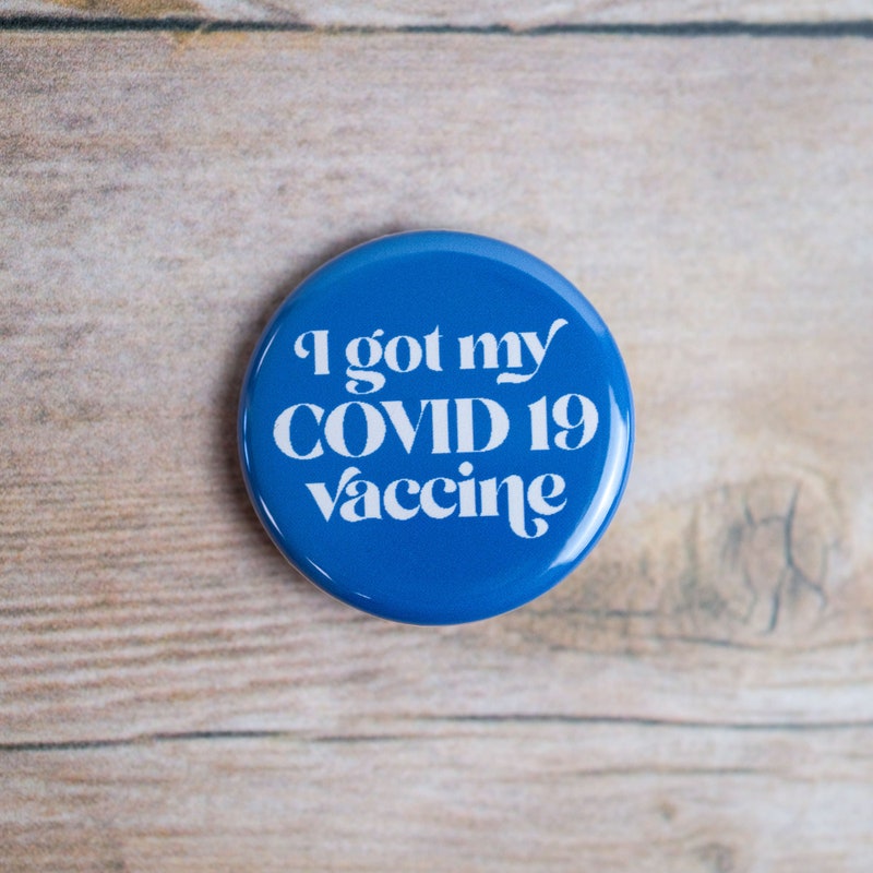 Covid Vaccine Pin - Etsy