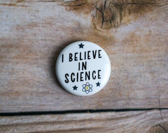 I Believe Button | Etsy