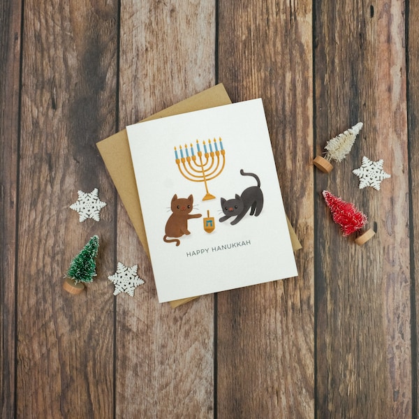 Hanukkah Card - Etsy